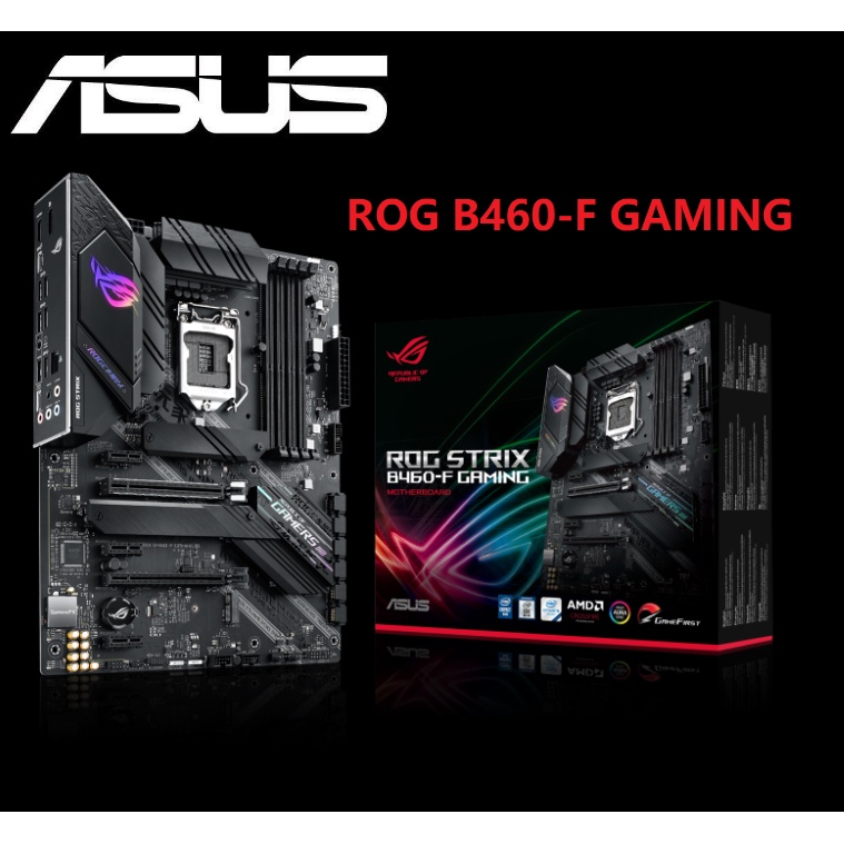 Intel USED ASUS ROG Strix B460-F Jogos B460 LGA 1200 (10a Geração ...