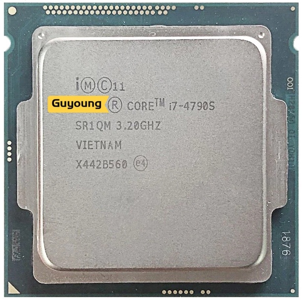 YZX Core i7-4790s i7 4790s 3,2 GHz Processador CPU Quad-De Oito Roscas ...