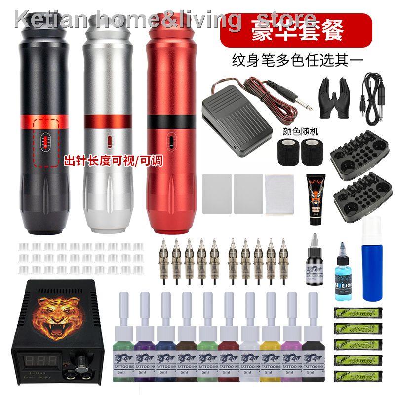 Tattoo Pen Motor Machine Set Novice Student Iniciante Estudante ...