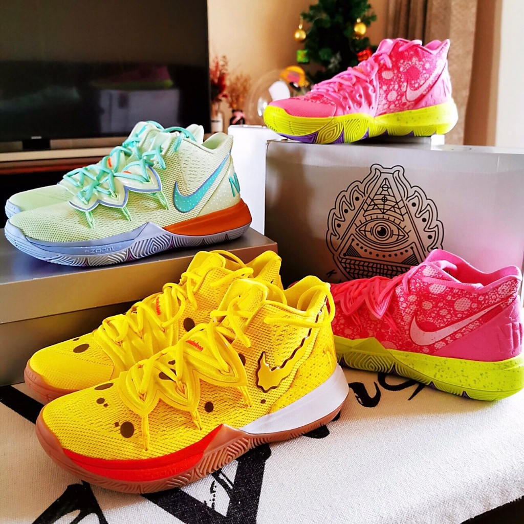 One Piece /NlKE Kyrie 5 Absorção de Choque Resistente ao Desgaste Anti ...