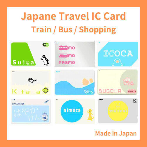 [Used] Travel Transportation IC Card for Japan / For Train Bus Shopping ...