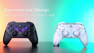 Controlador De Jogos Machenike G3S Sem Fio Gamepad Translúcido Shell PS ...