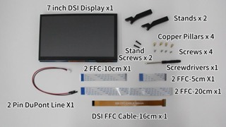 Monitor De 5 Polegadas IPS Portátil Raspberry Pi Capacitivo Tela ...