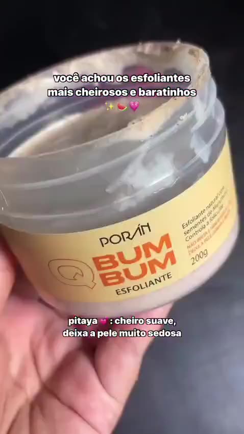 Esfoliante Corpo E Rosto Porán 240g | Shopee Brasil