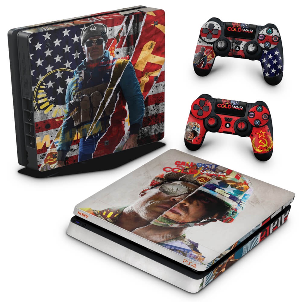 Skin PS4 Slim Adesivo - Call Of Duty Cold War | Shopee Brasil