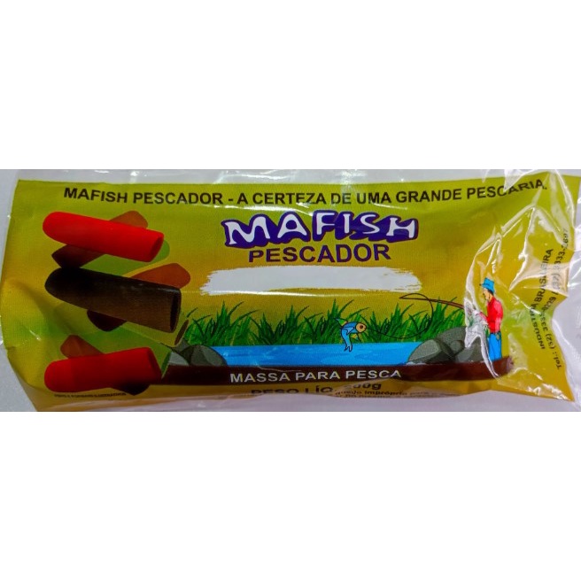 Massa Mafish Massa para Pesca Mafish Pescador Vários Sabores | Shopee ...
