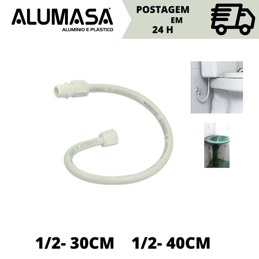 Engate Plástico Flexivel Rabicho PVC | Shopee Brasil