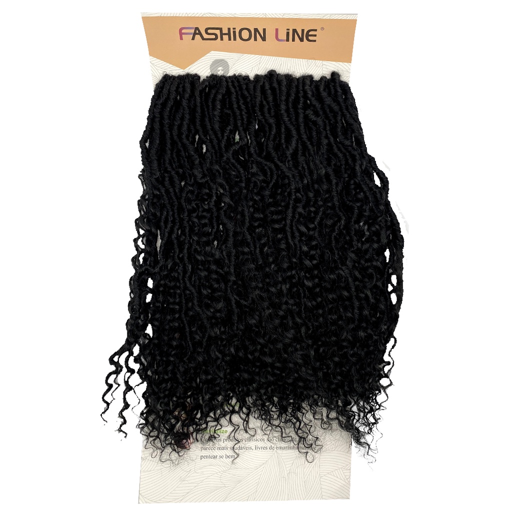 Cabelo Goddess Faux Locs 45cm - Fashion Line Crochet Braids 300g ...
