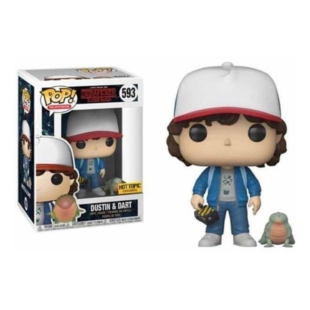 Funko Pop Stranger Things Dustin & Dart Action Figure Brinquedos Figura ...