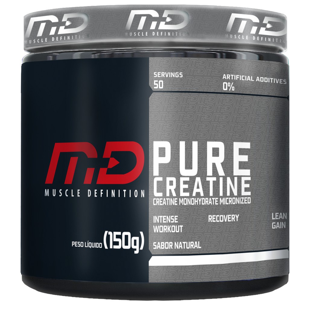 Creatina 150g monohidratada e micronizada - MD Muscle Definition ...