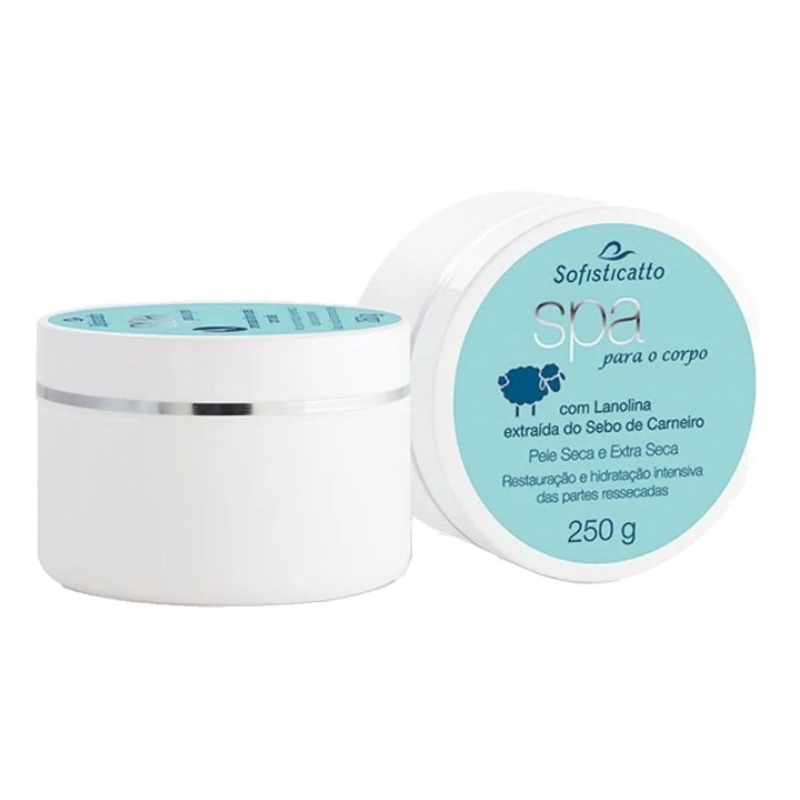 Creme Corporal Hidratante Sebo de Carneiro SPA 250g | Shopee Brasil