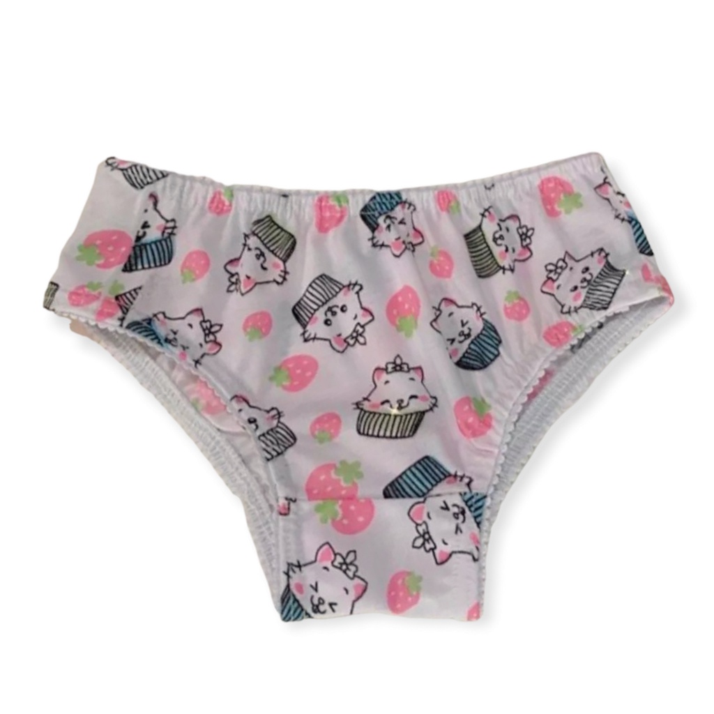 Kit 10 Calcinhas Calcinha Infantil Menina Ideal para o dia a dia Super ...
