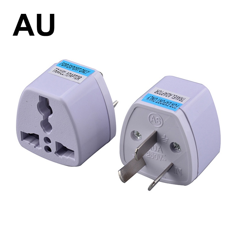 Universal US/UK/AU itlay Adaptador De Plugue Ue Eua Para Euro Europa ...