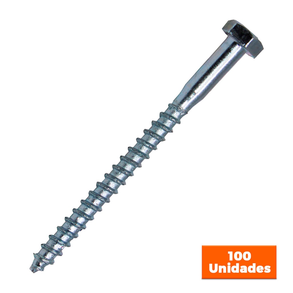 parafuso rosca parcial 5/16 x 75 sextavado RP Soberba 100un | Shopee Brasil