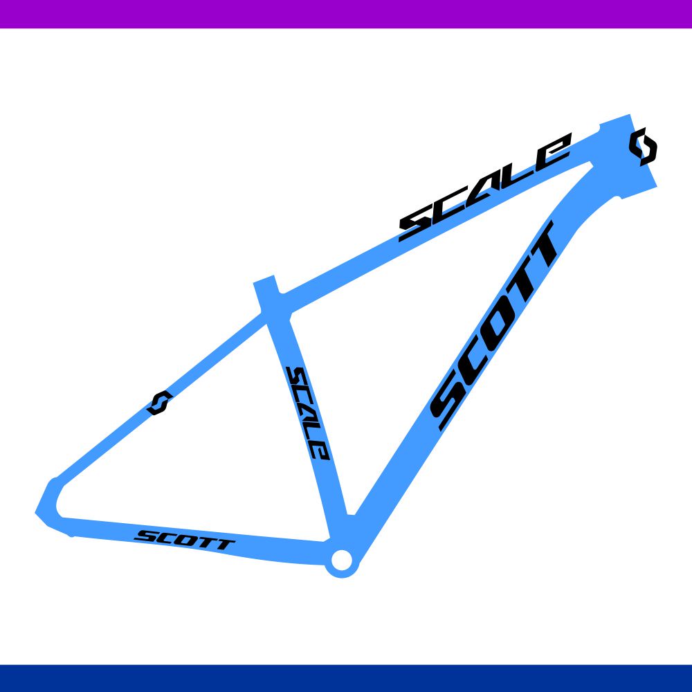 Adesivo para quadro Scott Scale | Shopee Brasil