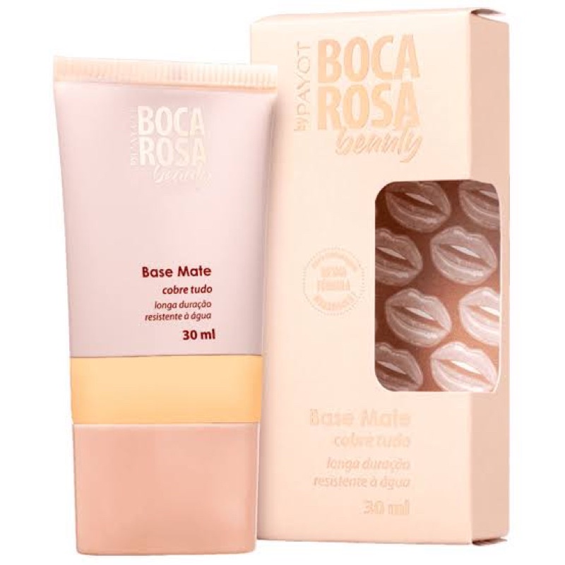 Base Matte Boca Rosa Beauty By Payot Alta Cobertura | Shopee Brasil
