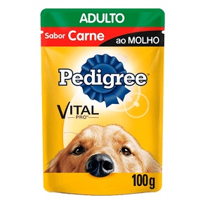 sache Pedigree Ao Molho Sabor Frango Em Saco De 100g | Shopee Brasil