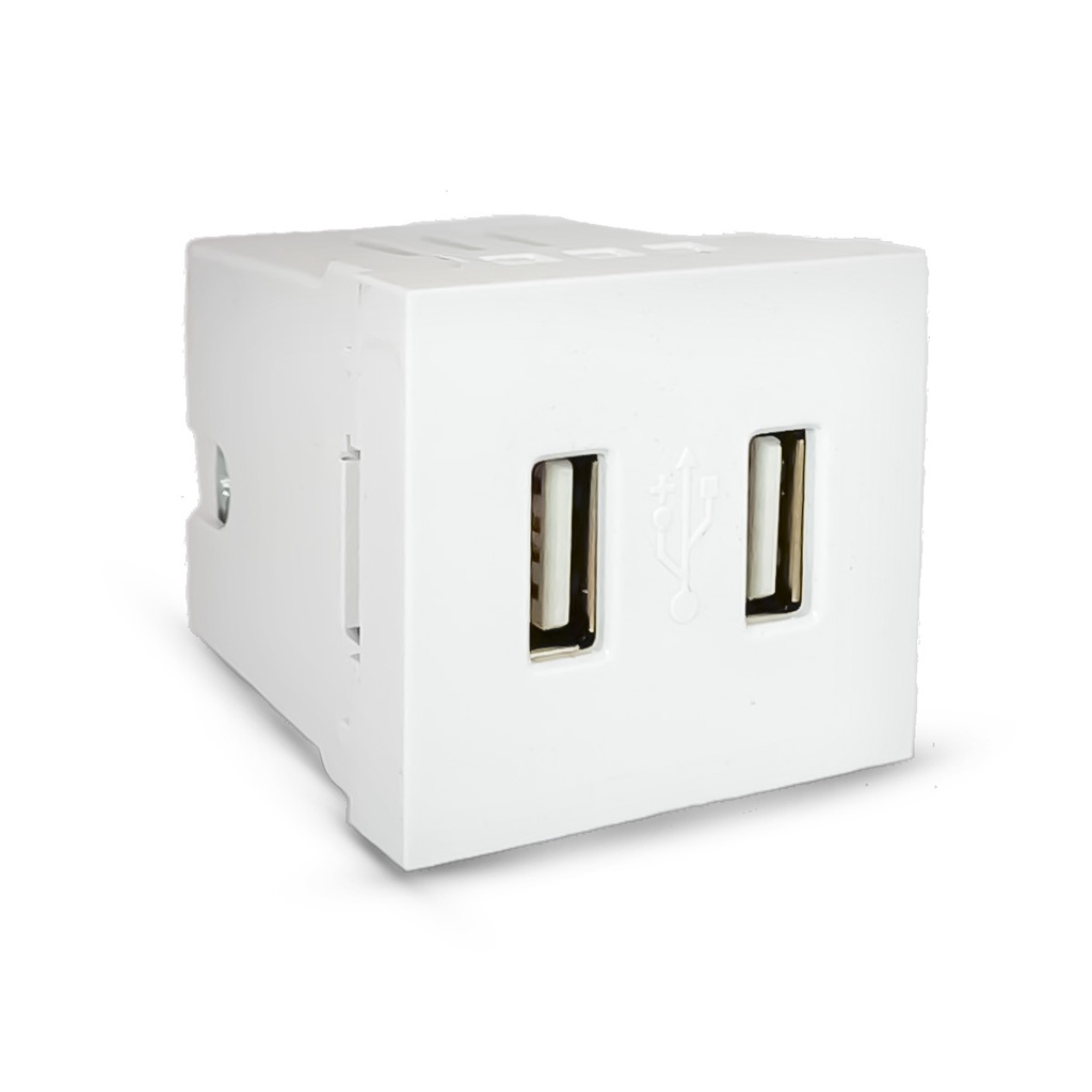 Modulo Tomada Com Usb Tomada Usb Parede Jwcom | Shopee Brasil