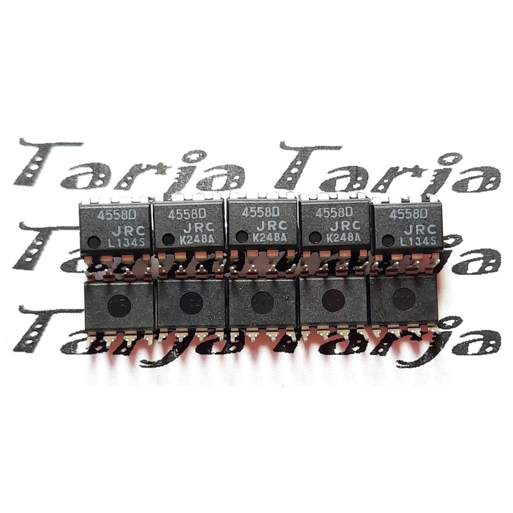 NOVO - 10 UNID. JRC NJM4558D DIP-8 4558 4558d Jrc4558 Jrc4558d Rc4558 | Shopee Brasil