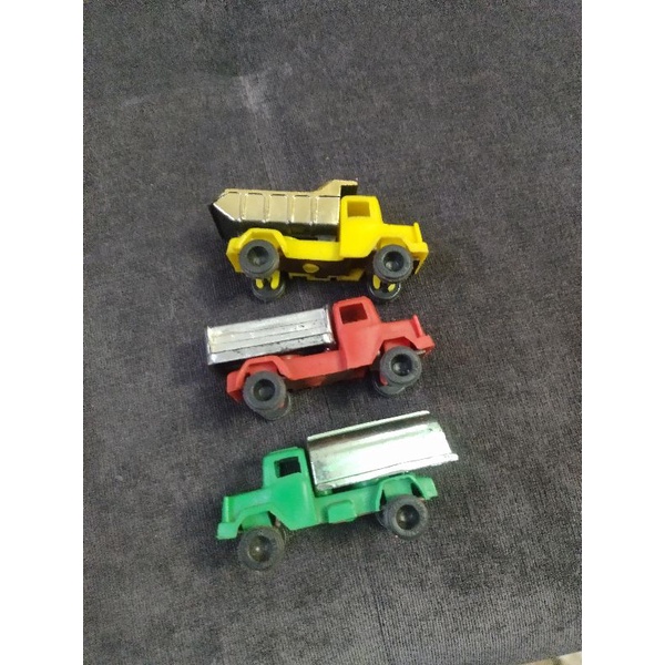 Kit com 3 miniatura anos 80 caminhão marca rocha | Shopee Brasil
