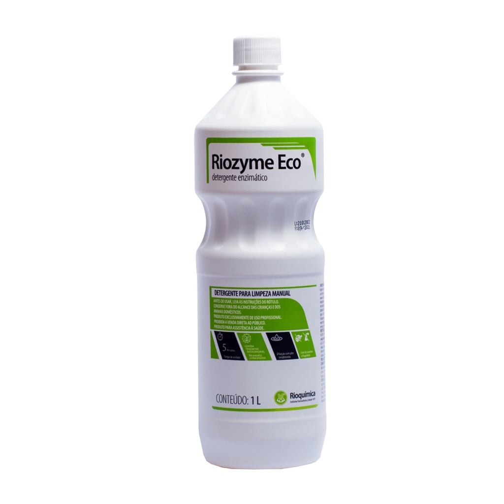 Detergente Enzimático 4 Enzimas 1Litro RIOZYME - RIOQUIMICA | Shopee Brasil