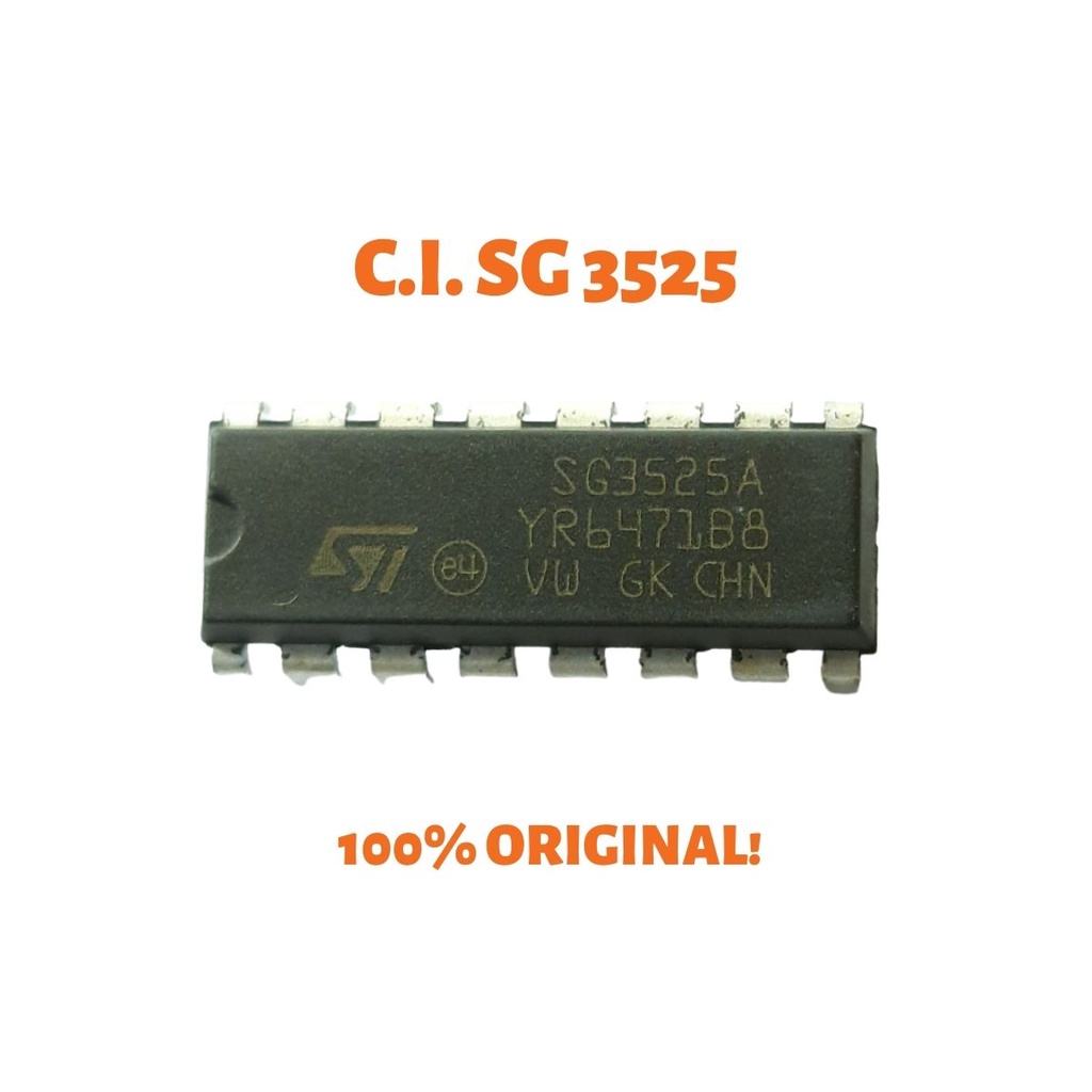 Kit C/20- Ci Sg3525 Ci Sg3525 Uc3525a Ka3525a Dip Original | Shopee Brasil
