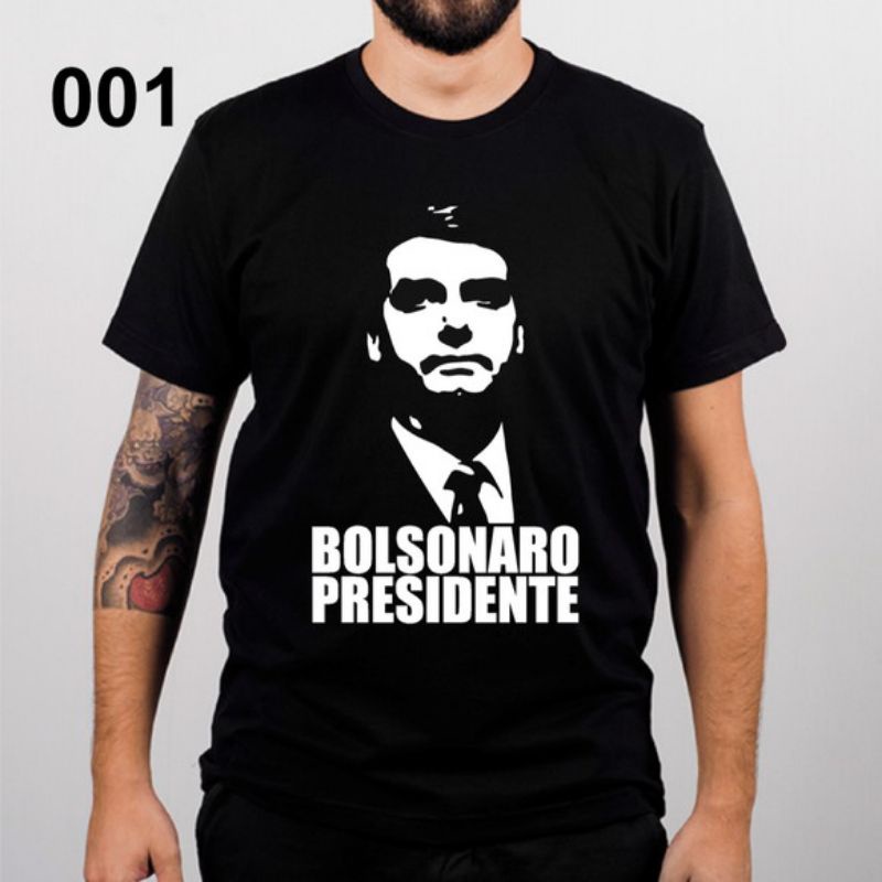 camiseta Bolsonaro Presidente | Shopee Brasil