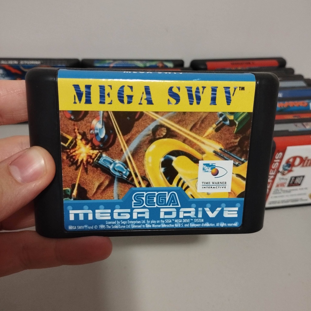 MEGA DRIVE SEGA GENESIS - MEGA SWIV | Shopee Brasil