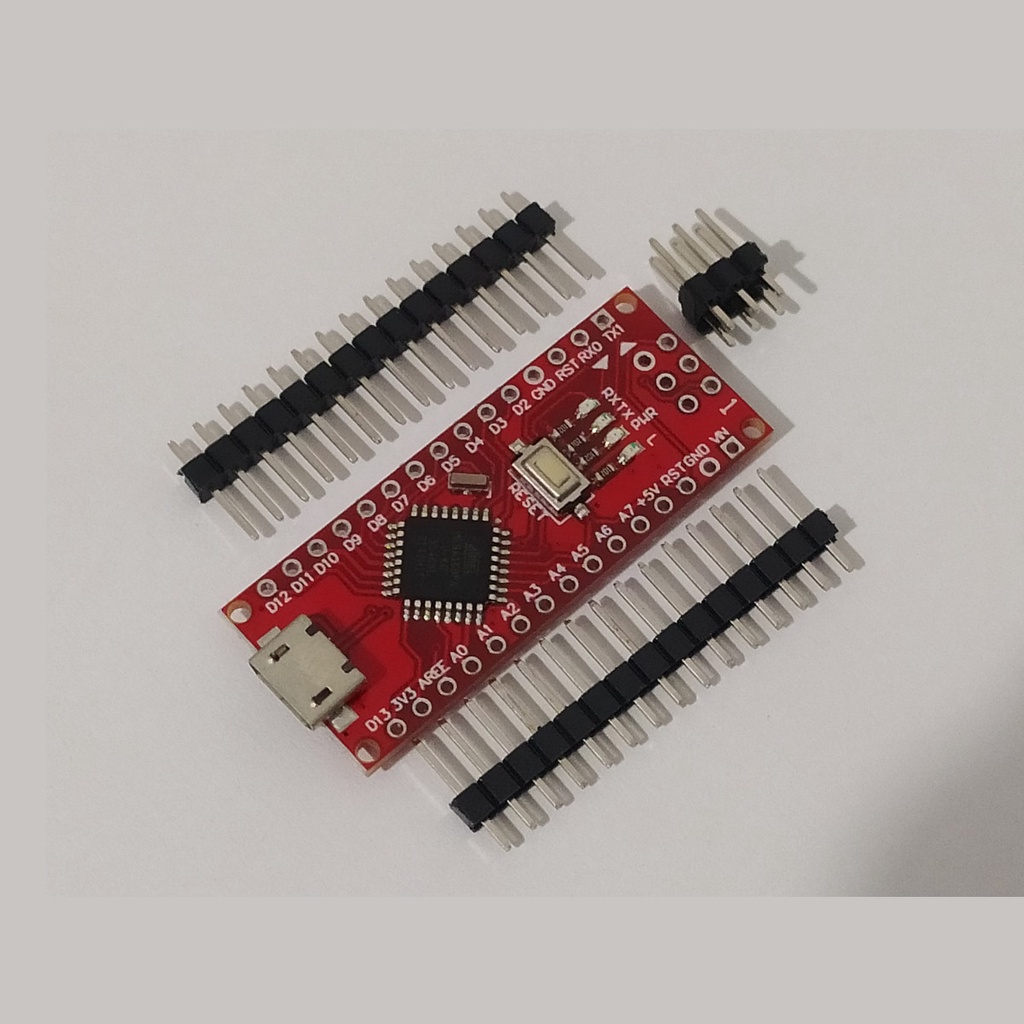 Arduino Nano Compativel V3 Atmega168 Entrada Microusb | Shopee Brasil