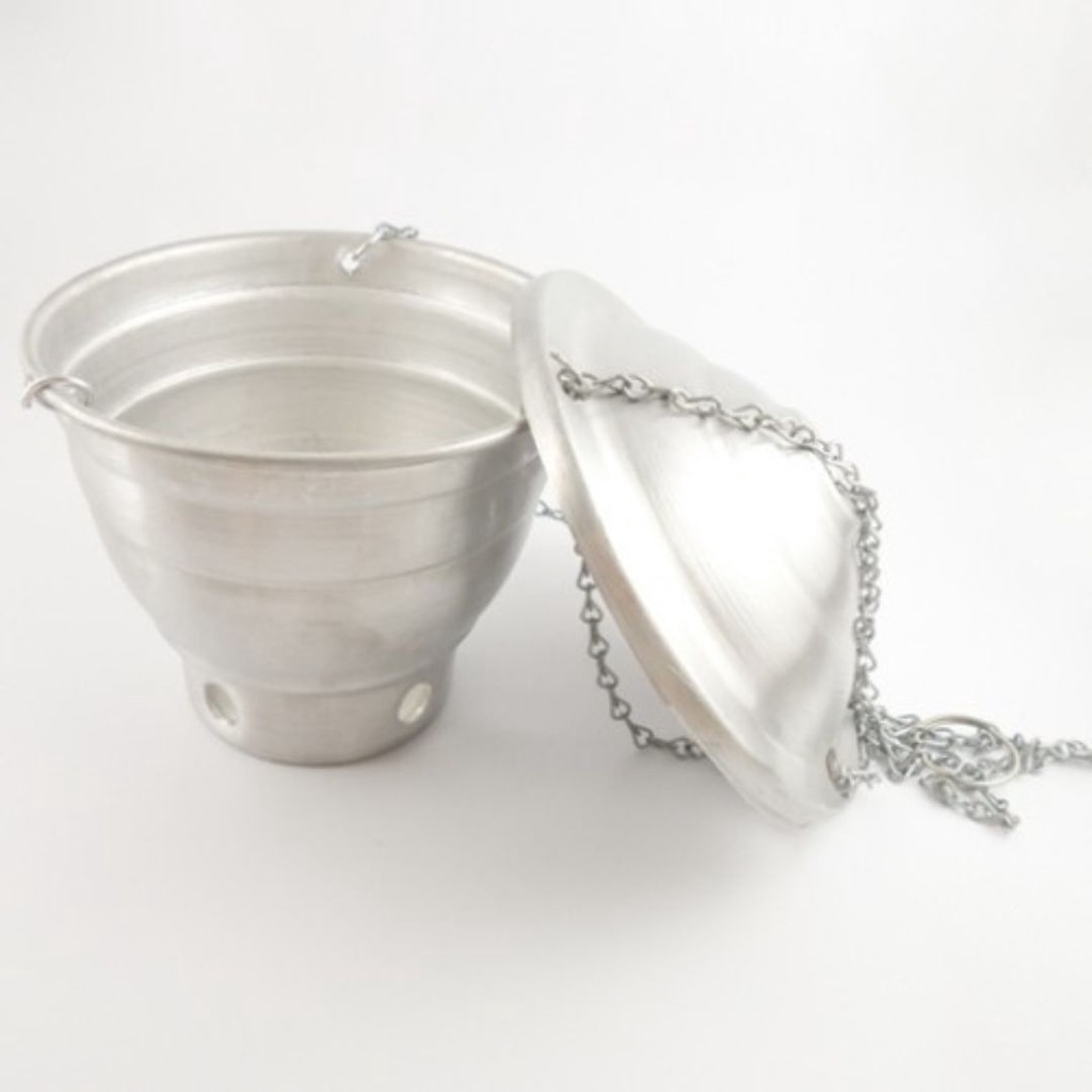 Turibulo Grande Defumação Resina Ervas Umbanda Candomble | Shopee Brasil