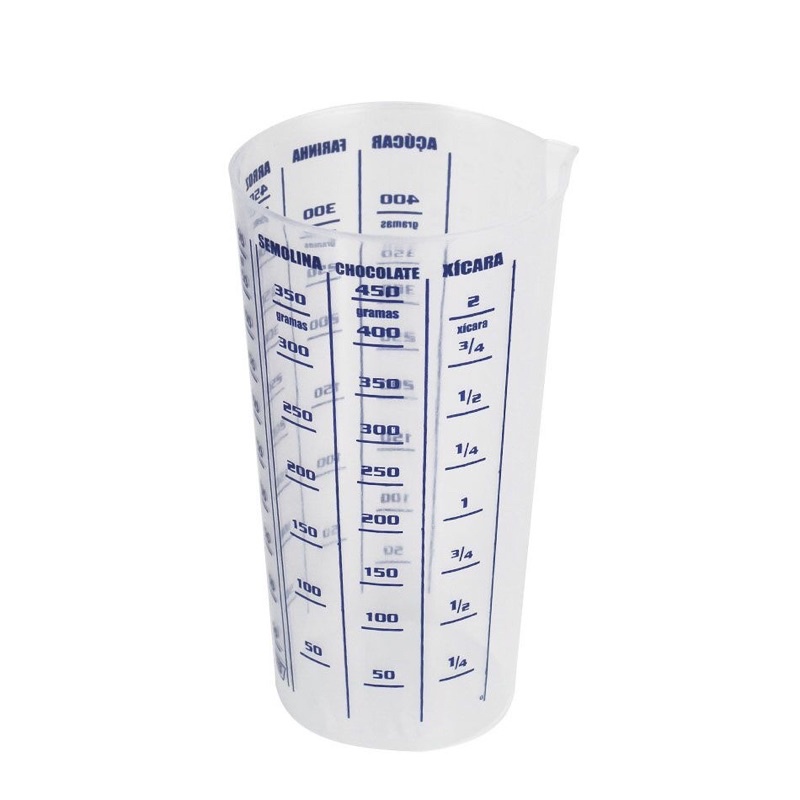Copo Graduado Plástico 500 ml | Shopee Brasil
