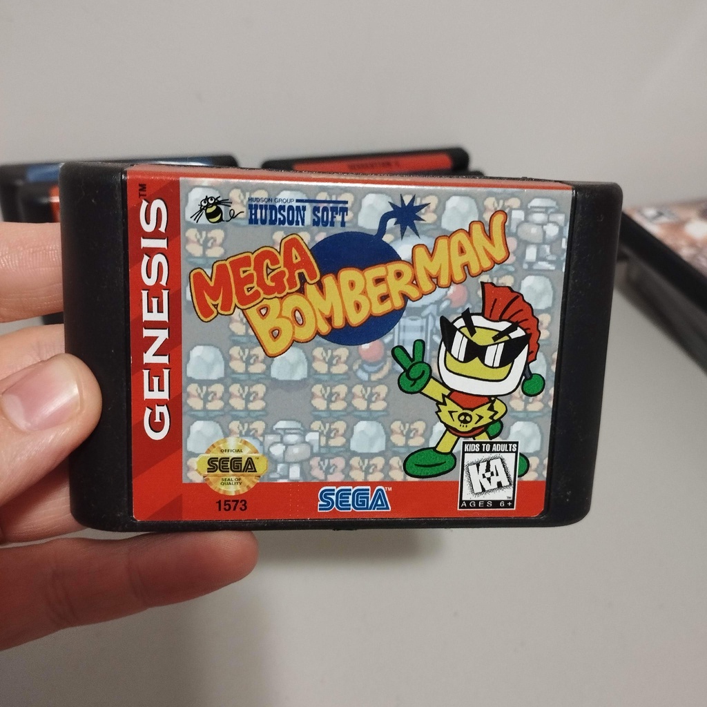 MEGA DRIVE SEGA GENESIS - MEGA BOMBERMAN BOMBER MAN | Shopee Brasil