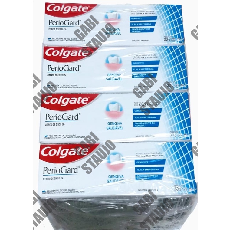 Kit com 12 unidades Creme Dental Colgate Periogard c/ 30g cada | Shopee ...