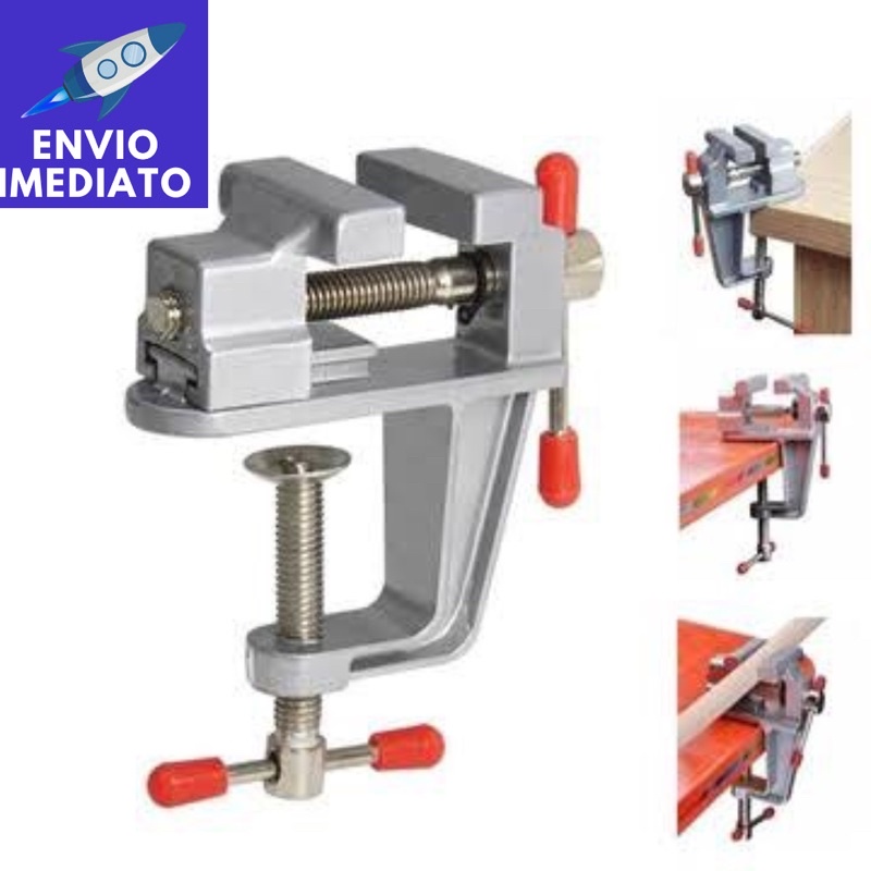 Mini Morsa de alumínio para pequenos apertos ferramenta Morsa | Shopee ...