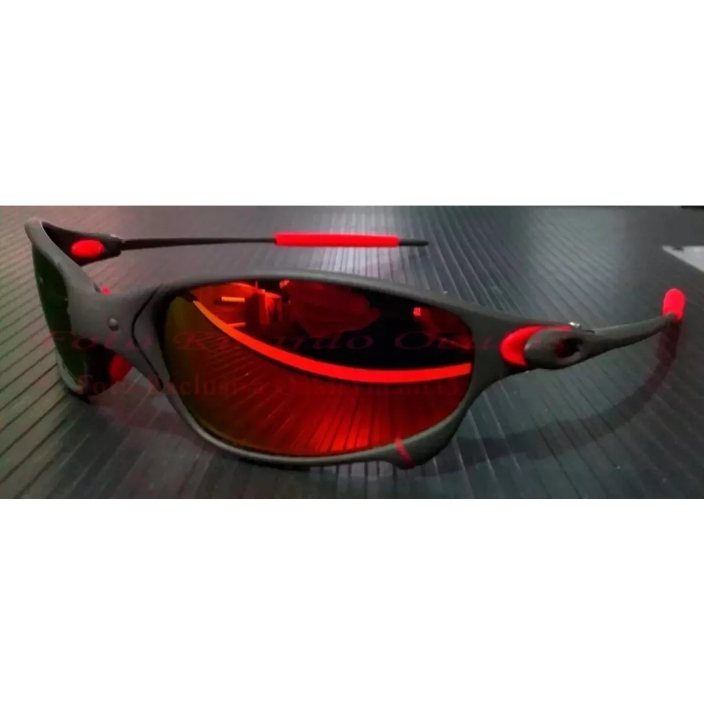 Óculos Juliet X-Metal Ruby Vermelha - Lentes 100% Polarizadas - Pinada ...