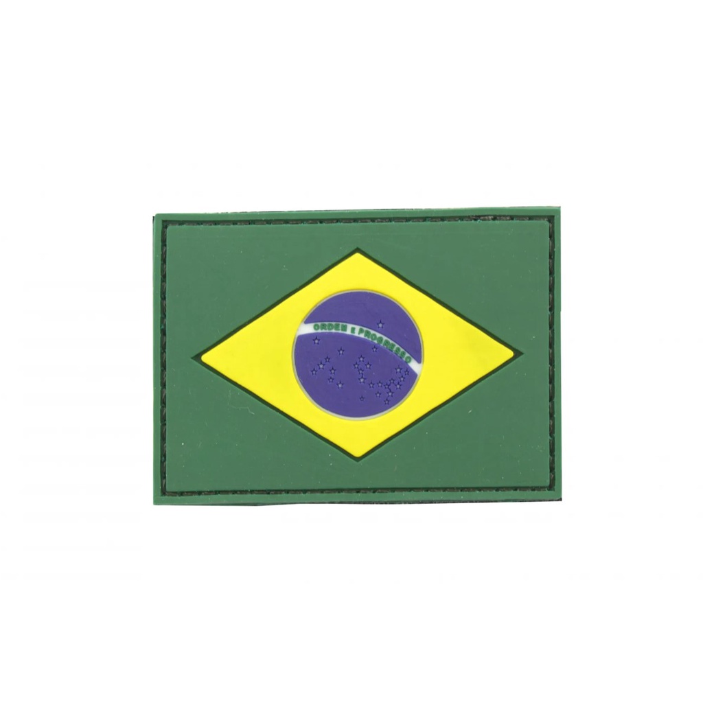 Patch Bandeira do Brasil COLORIDA | Shopee Brasil