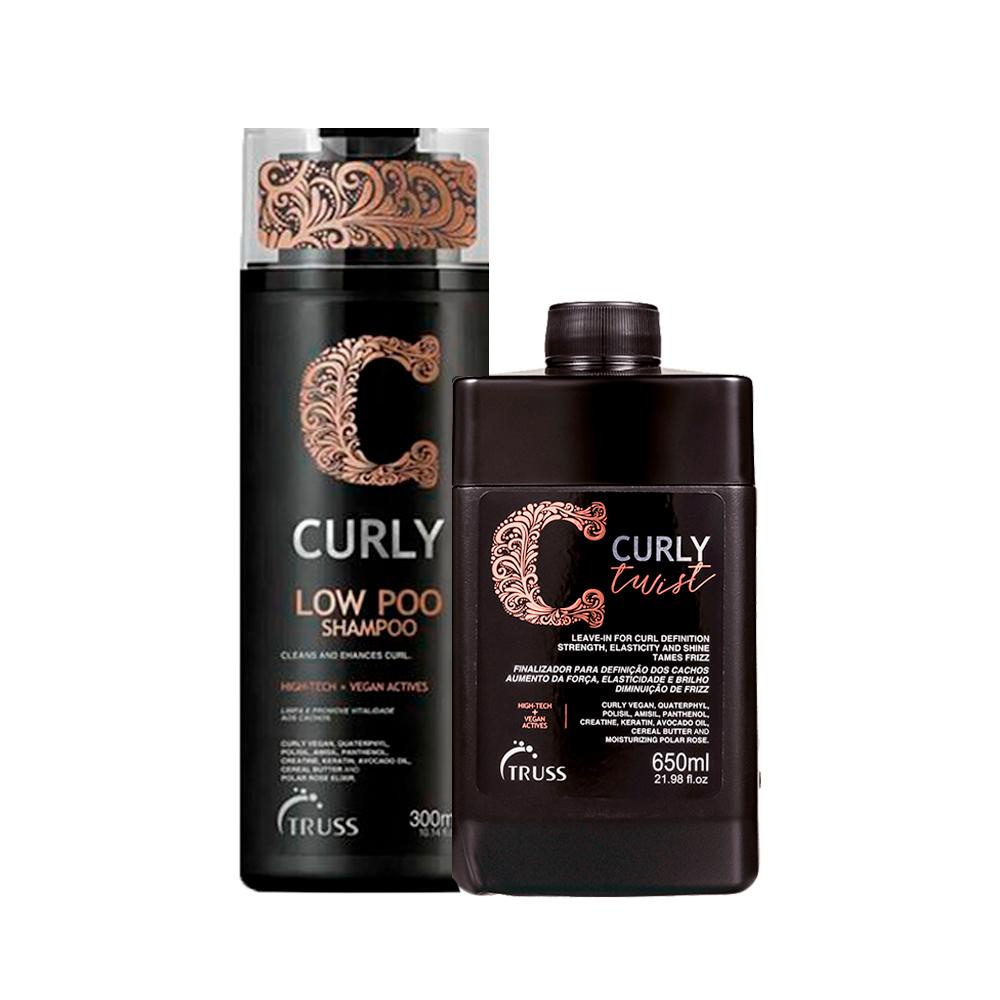 Kit Truss Curly - Shampoo e Leave-in Twist | Shopee Brasil