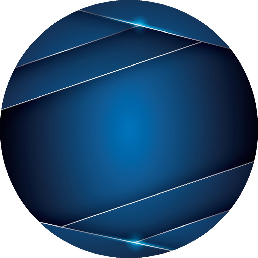 Painel Redondo Tecido Sublimado Geométrico Azul | Shopee Brasil