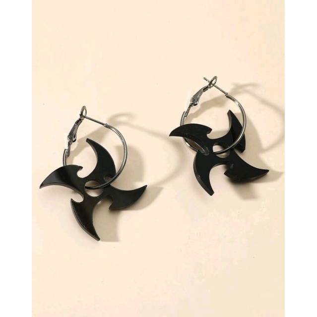 Brincos Shuriken anime desenho Naruto ninja | Shopee Brasil