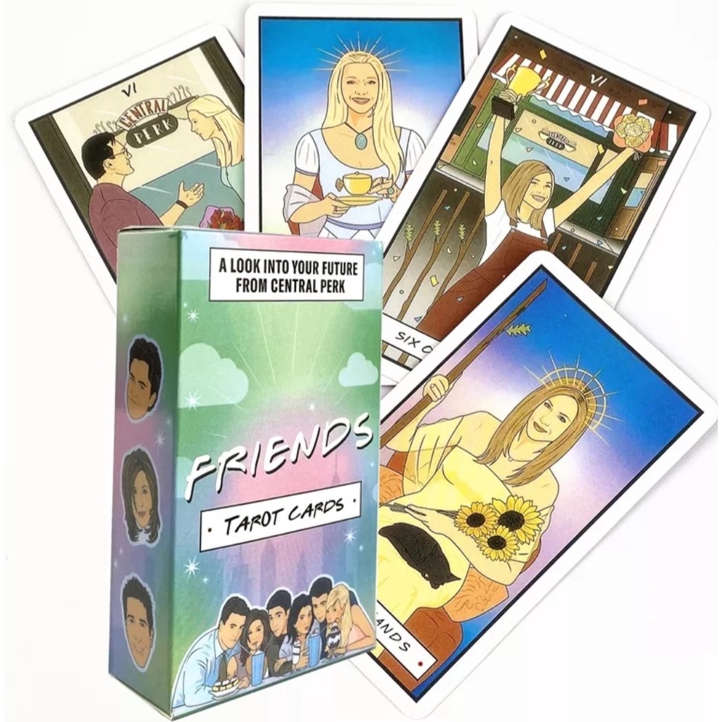 Friends Tarot Deck Tarô Dos Amigos Baralho de Cartas de Oráculo ...