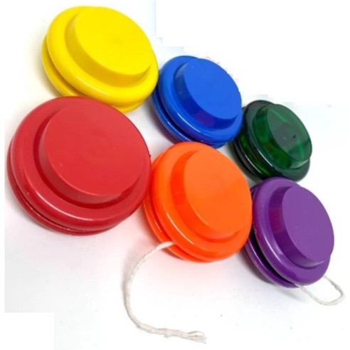 kit Ioio Infanil Colorido para Personalizar 12 unidades | Shopee Brasil