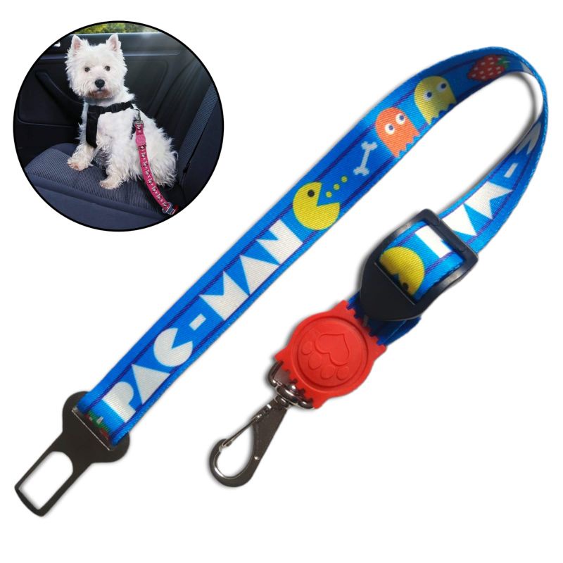 🚗🐾 Cinto de Segurança para Cães e Gatos em Seda Luxo | Ajustável ...