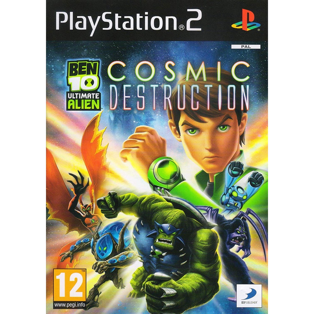 Ben 10 Ultimate Alien Cosmic Destruction (PS2) | Shopee Brasil