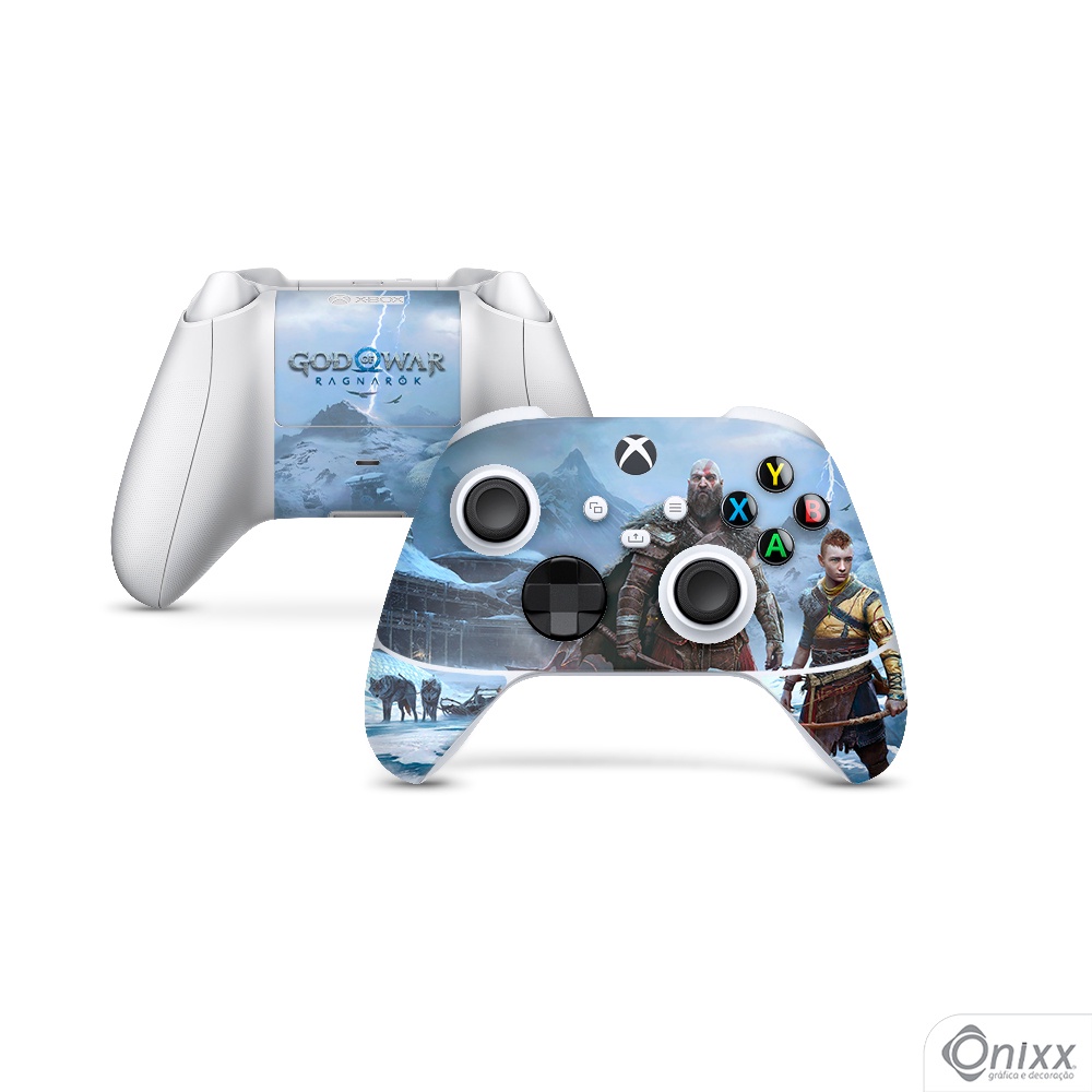 Skin XBOX JOYSTICKS Series Adesiva God Of War Ragnarok II | Shopee Brasil