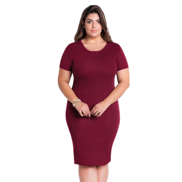 Vestido Plus Size Tubinho Festa Balada N3 Shopee Brasil