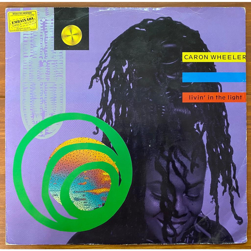 LP Disco Vinil Caron Wheeler - Livin' In The Light | Shopee Brasil