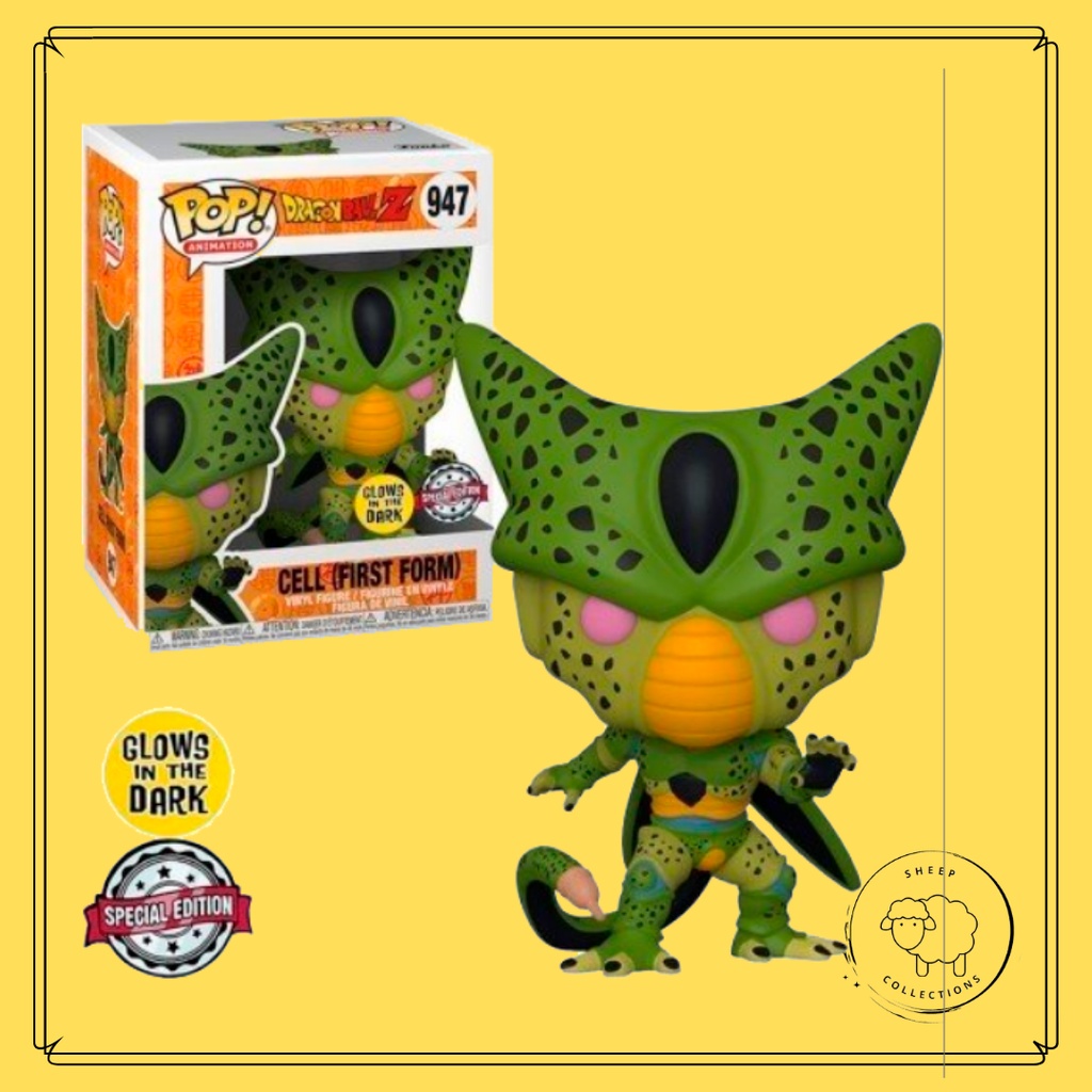 FUNKO POP DRAGON BALL Z CELL (FIRST FORM) 947 | Shopee Brasil