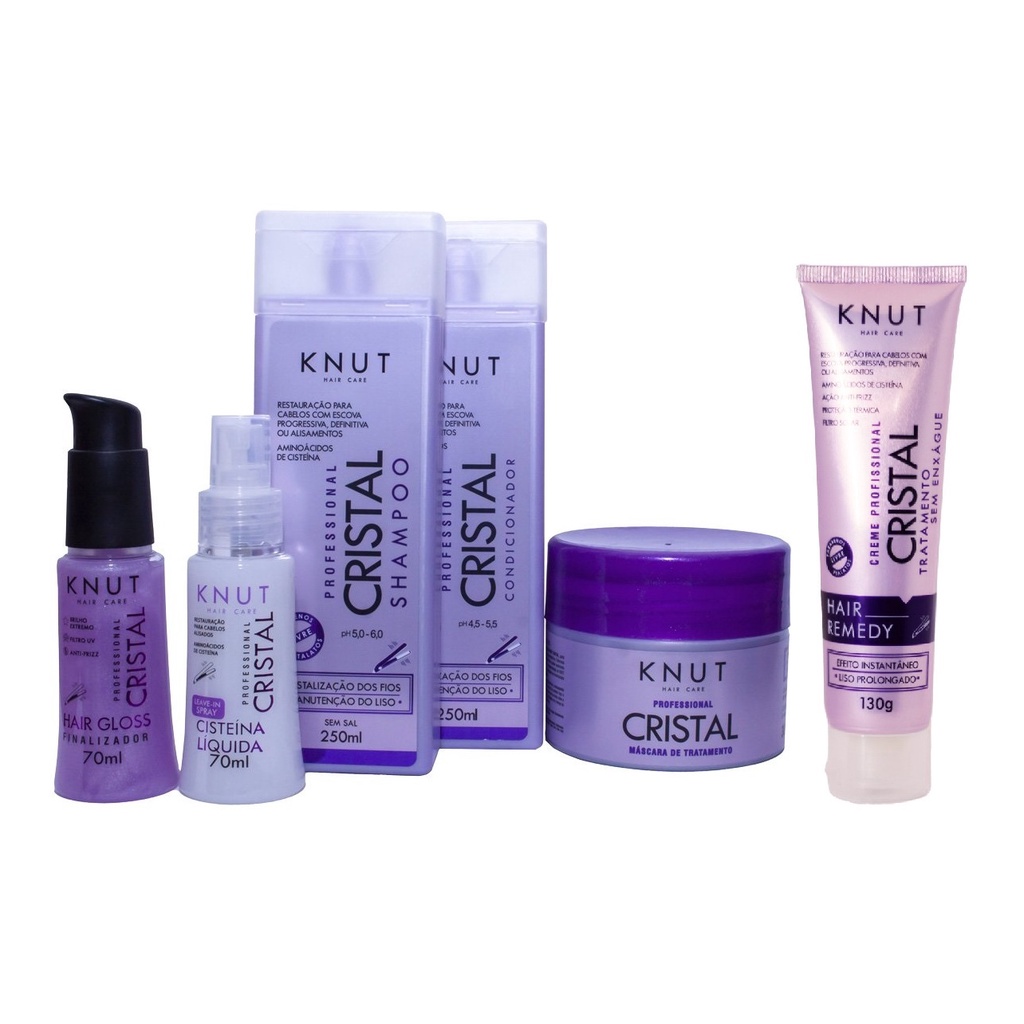 Knut Cristal Kit Completo 6 Produtos | Shopee Brasil