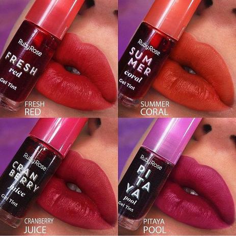 Gel Tint Lip Tint em Gel Ruby Rose | Shopee Brasil