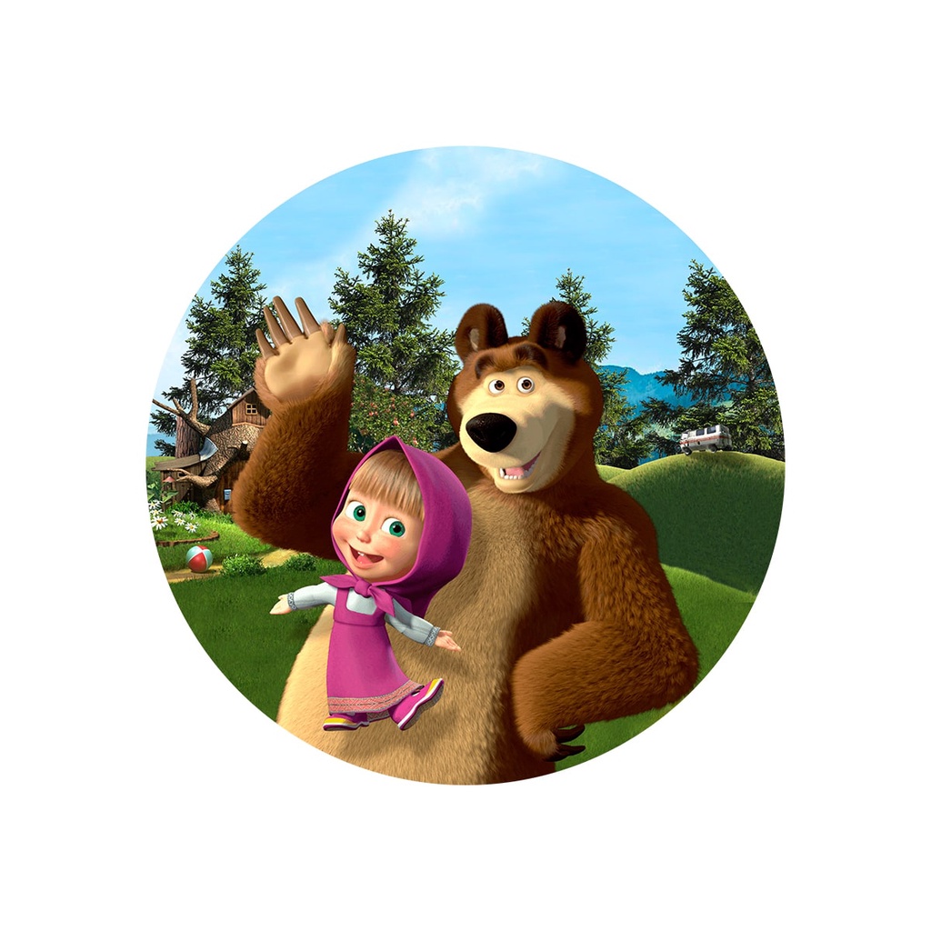 Painel Tematico Marcha e o Urso Veste Facil C/elastico | Shopee Brasil